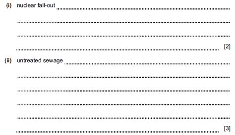 Igcse Biology 0610 19 4 Populations Igcse Style Questions Paper 4