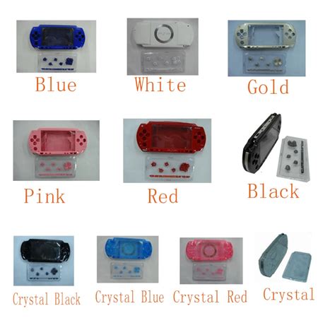 Psp 1000 Full Housing Shell Cover Case Replacement Kits
