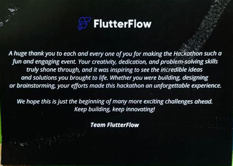 Flutterflow Hackathon Innovation Tech Gratitude Growth Learning Vadtya Manikanta