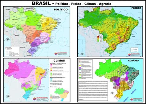 Mapa Tematico O Que E Tipos E Exemplos Adenilson Giovanini Images