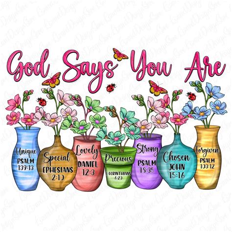 God Says You Are Etsy