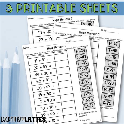 Adding Tens To Two Digit Numbers Made By Teachers
