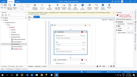 Sendgrid Activity New Update Activities Uipath Community Forum