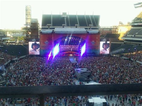 Lincoln Financial Field Seating Chart Kenny Chesney Concert Cabinets