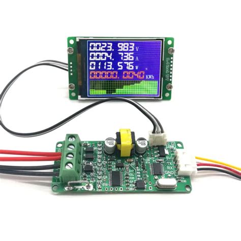Sui 201 Electric Energy Metering Module Dc Voltage Ammeter Color Screen