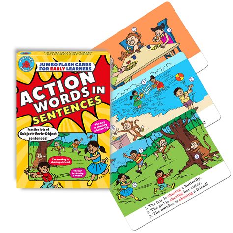verbs practise deck speak in svo sentences by brainy bug resources