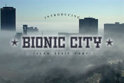 Font Bionic City Descargar E Instalar En El Sitio Web