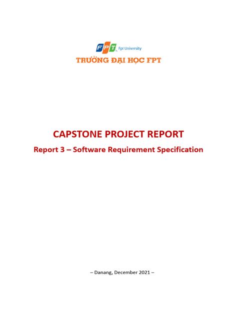 Report3 Software Requirement Specification Important Pdf Use