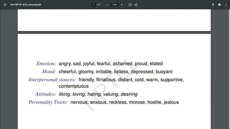 Natural Language Processing Nptel Week12 Discussion Youtube