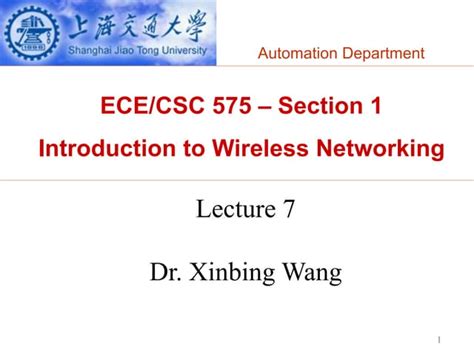 Lecture Of Wirless Communication With Overall Summary Ppt Computer Networking Computing