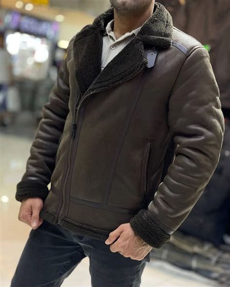 کاپشن چرم بوفالو شاپینو