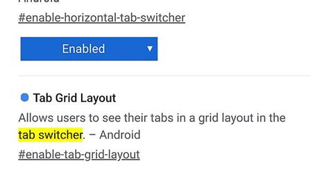 Enable Grid Tab Switcher On Android Phones Album On Imgur