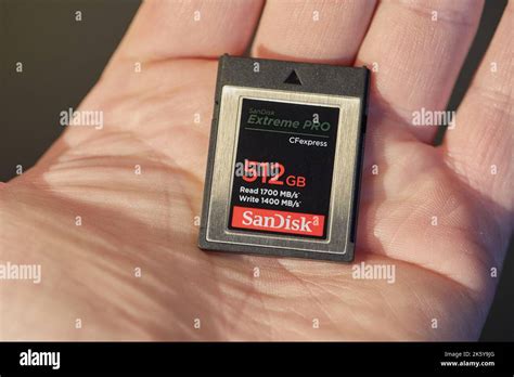 CFexpress memory card, CF express Stock Photo - Alamy