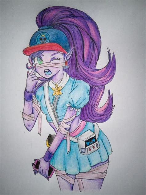 EMZ Brawl Stars Cover Fanart con lápices de colores y agregando un parte al dibujo CRÉDITOS A