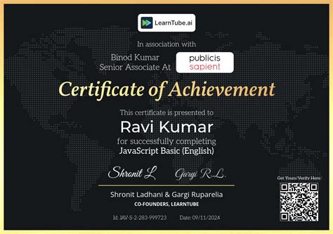 Ravi Kumar On Linkedin Ive Recently Finished A Javascript Basics Course Where I Learned About