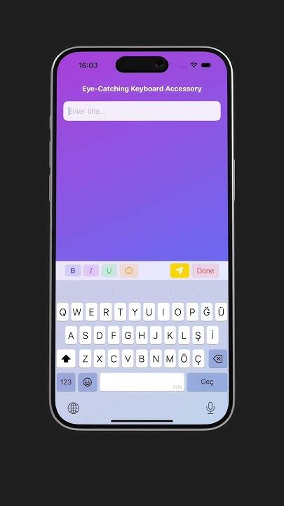 🔥 Boost Your Swiftui Ui Keyboard Toolbar Magic Custom Ios Keyboard Buttons 💡📱 Youtube