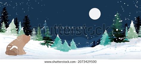 9 885 Snow Covered Trees Drawing Images Stock Photos Vectors Shutterstock