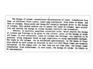 Basics In Design Of RC Column PPTX