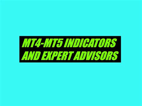 Develop Expert Advisor And Indicator In Mt4 Mt5 Platforms By Philip