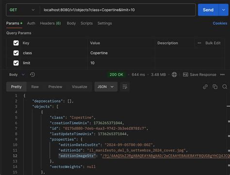 Iterator Not Returning A Property Support Weaviate Community Forum