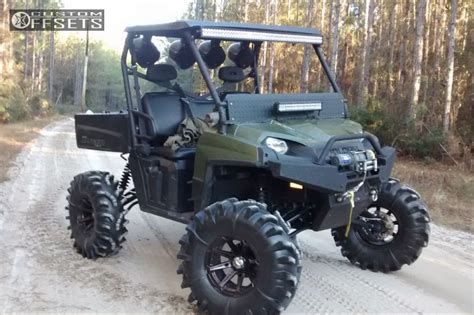 Wheel Offset 2014 Polaris Ranger Xp 800 Outside Flares Lift 6 Custom Rims
