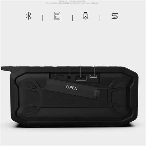 X2 Wireless Bluetooth Speaker Subwoofer Outdoor I Vicedeal