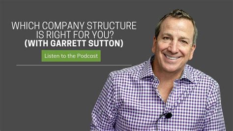 Which Company Structure Is Right For You With Garrett Sutton Real