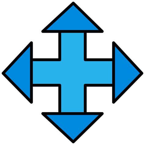 Arrow Down Left Right Sign Up Icon Download On Iconfinder