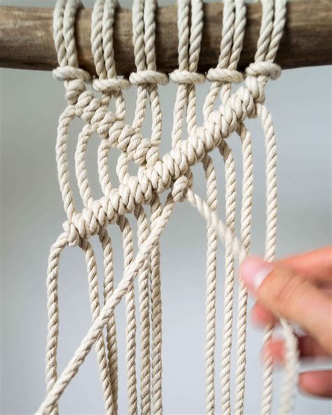 Macrame Guide Explaining All Common Macrame Knots And Free Patterns MangoAndMore Macrame
