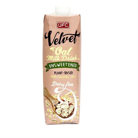 Ufc Velvet Oat Milk Unsweetened 1l Jaya Grocer Freshub