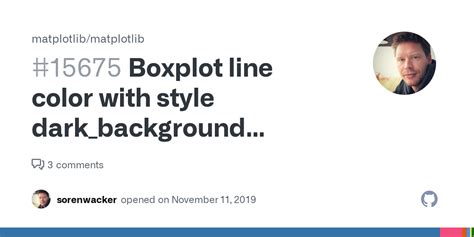 Boxplot Line Color With Style Dark Background Should Be Bright Issue Matplotlib