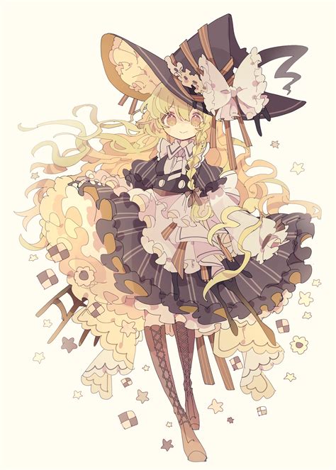 Kirisame Marisa Touhou Drawn By Nikorashi Ka Danbooru