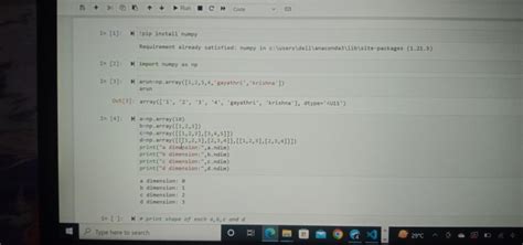 Elkoti Gayathri On Linkedin Task 34 Practice Of Numpy Kiran Sagar