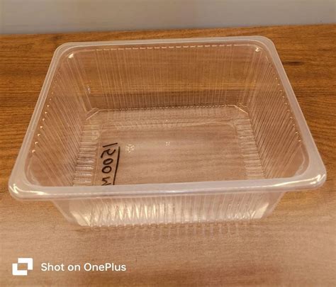 Pp 1500ml Rectangle Container At Best Price In New Delhi By Rp