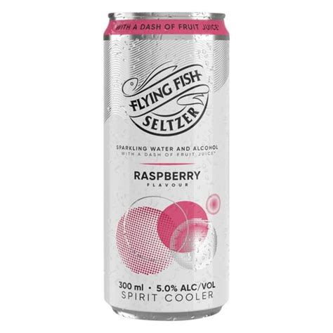 Flying Fish Seltzer Raspberry Can 300ml Pnp