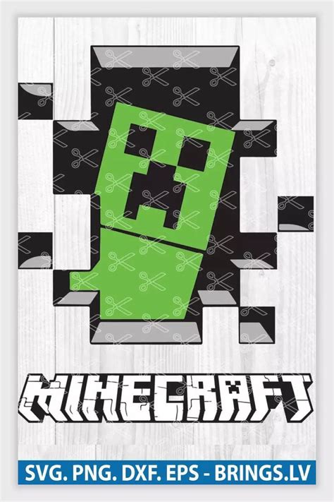 Minecraft Logo Svg Minecraft Png Creeper Face Svg Original Minecraft