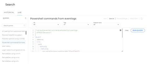 Introducing Live Search A Real Time Search Enhancement For Threat Hunting And Incident Response
