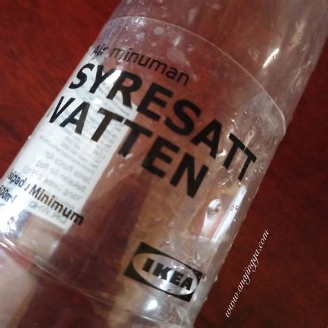 Botol Air Minuman Syresatt Vatten Ikea Tinggal Kenangan