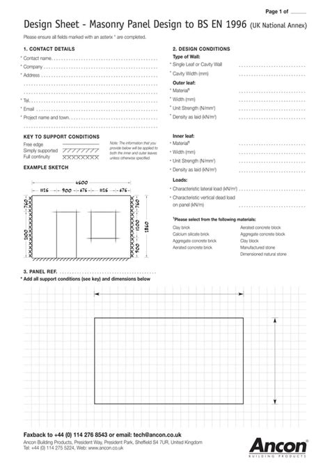 Ancon Wall Ties Pdf