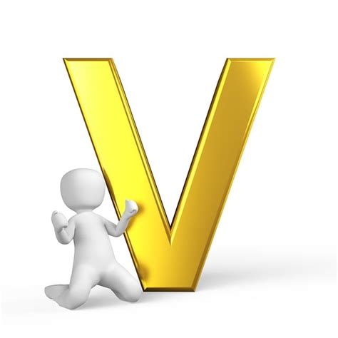 Download V Letter Alphabet Royalty Free Stock Illustration Image
