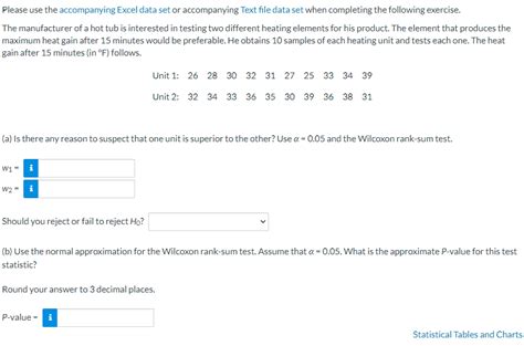 solved please use the accompanying excel data set or