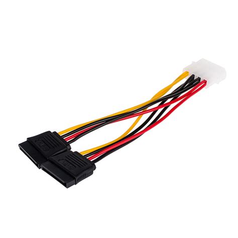 Кабель Atcom Molex To 2 Sata довжина 20см пакет Atcom Ua