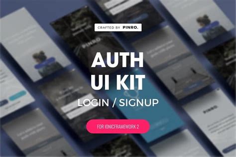 Buy Auth UI Kit Ionic Theme Only The Best Quality
