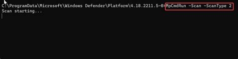 How To Scan For Virus Using Command Prompt In Windows 11 Technoresult