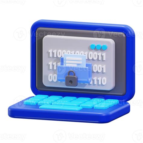 Data Encryption 3d Icon 67859471 Png