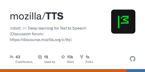 How To Generate Actual Speech TTS Text To Speech Mozilla Discourse