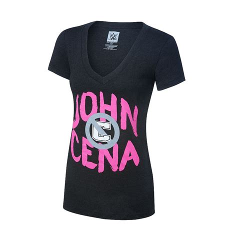 John Cena U Cant C Me Tri Blend Womens V Neck T Shirt John Cena