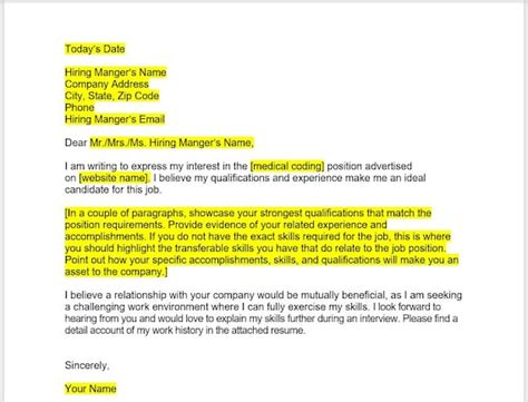 Medical Coder Cover Letter Tigerlilysgrotto