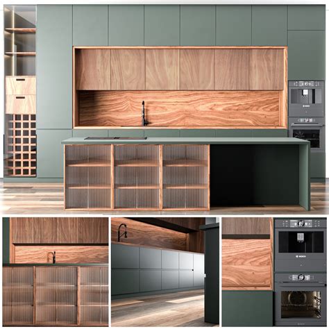 Kitchen Set 03 3d Model Turbosquid 2216183