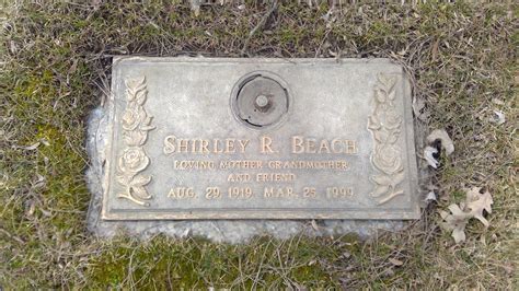 Shirley Rosemary Prendergast Beach 1919 1999 Mémorial Find A Grave